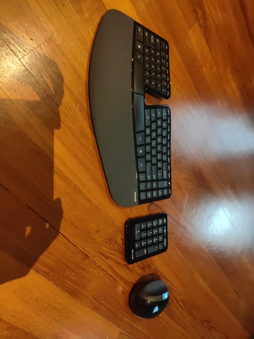 Microsoft Sculpt Keyboard Mouse wireless combo, Computers & Tech, Parts ...
