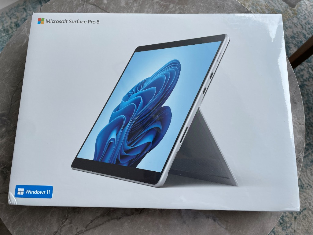 Microsoft Surface Pro 8 2022 Model - Platinum Intel i7 16GB RAM + 1TB ...