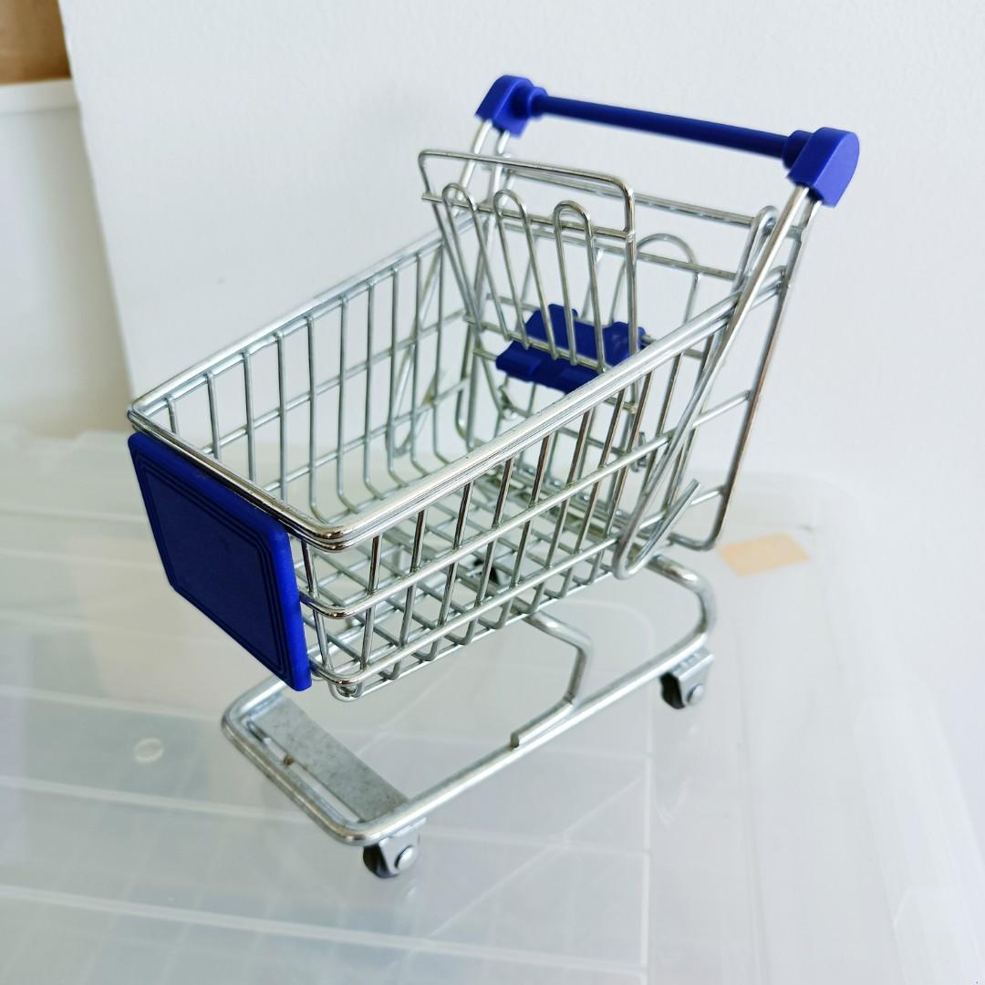 Miniature Supermarket Push Cart, Hobbies & Toys, Toys & Games on Carousell