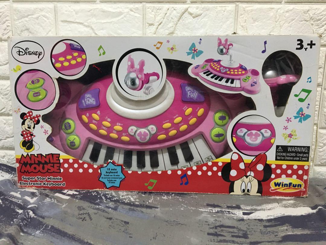 Minnie Mouse Piano for Kids (Winfun), Hobbies & Toys, Toys & Games on ...