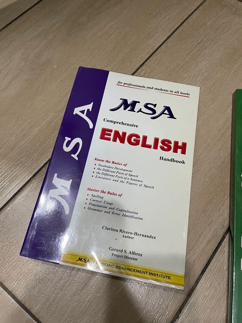 BUNDLE OF 3 MSA College Entrance Exam Reviewers, Hobbies & Toys, Books ...
