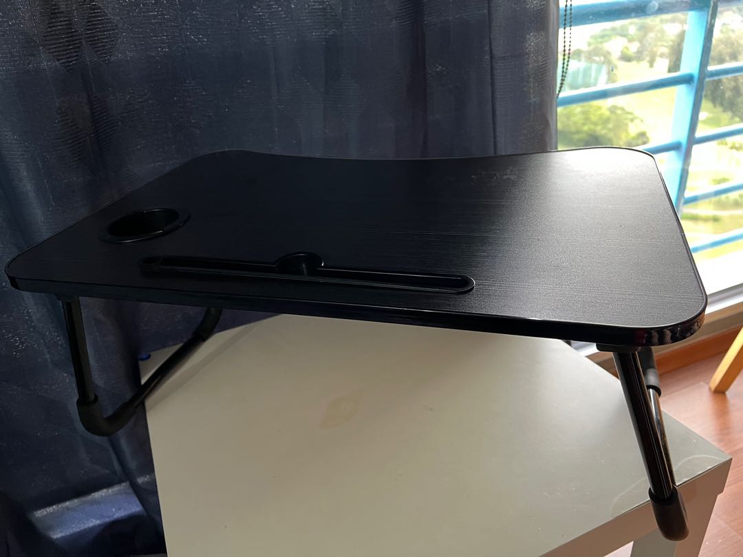 Multi-purpose Foldable Laptop Table Lazy Table Bed Table, Furniture ...