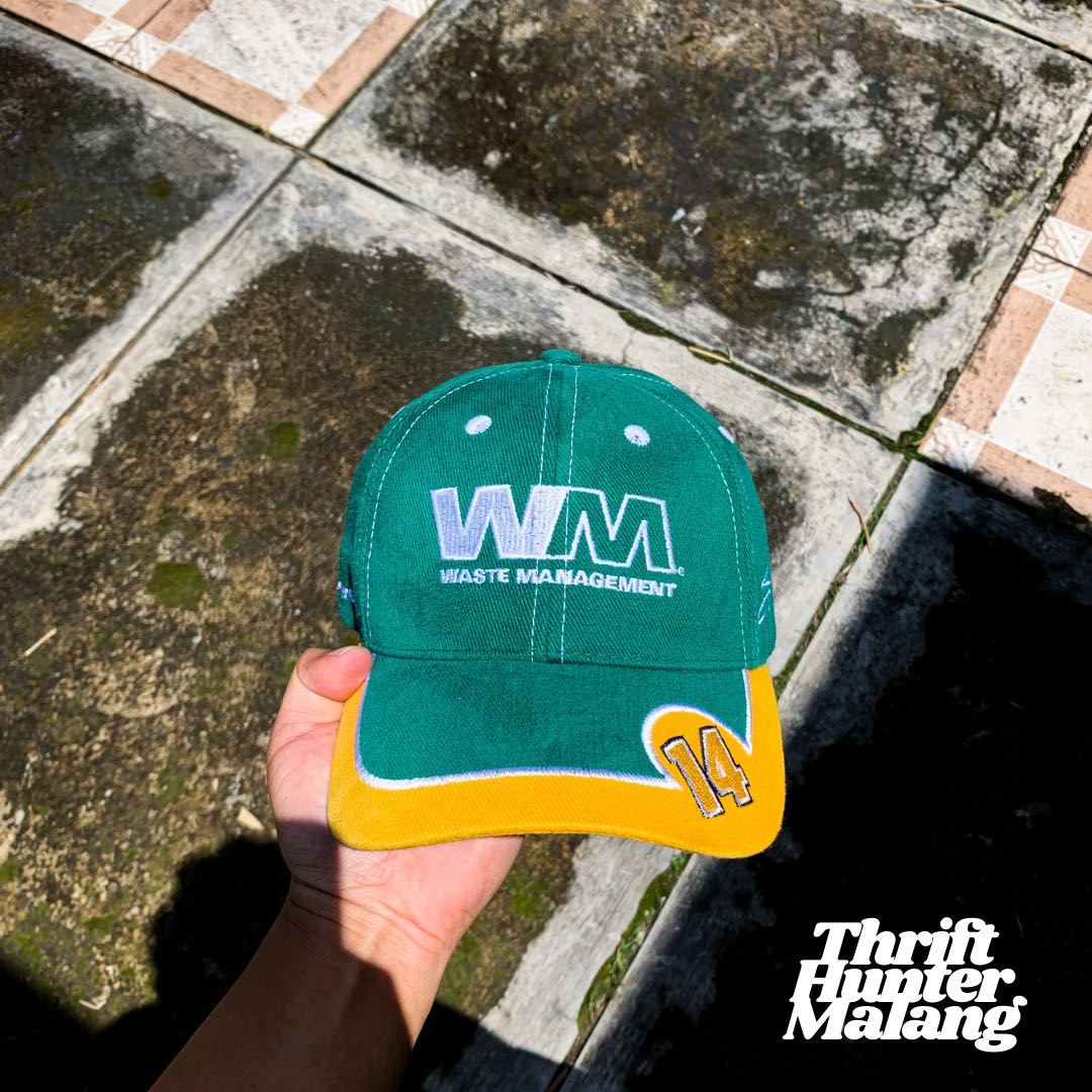 Nascar Waste Management Racing Team Sterling Marlin, Fesyen Pria ...