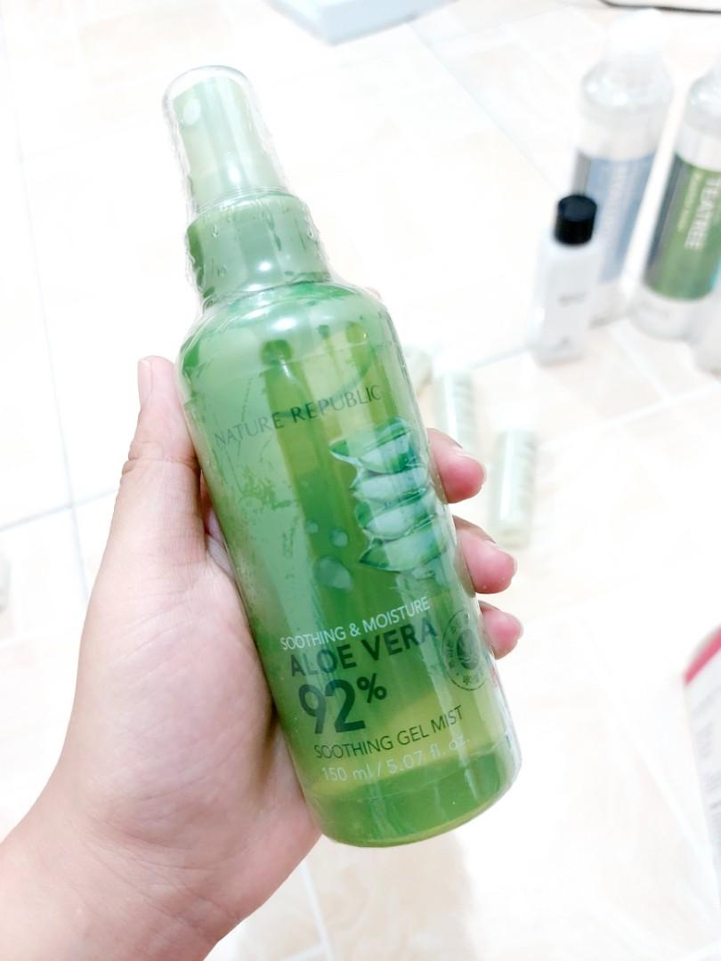 Nature republic aloe mist, Beauty & Personal Care, Face, Face Care on ...