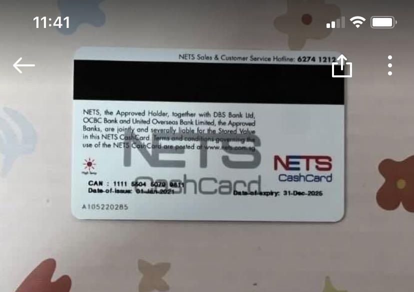 Nets cashcard with chip, Everything Else on Carousell