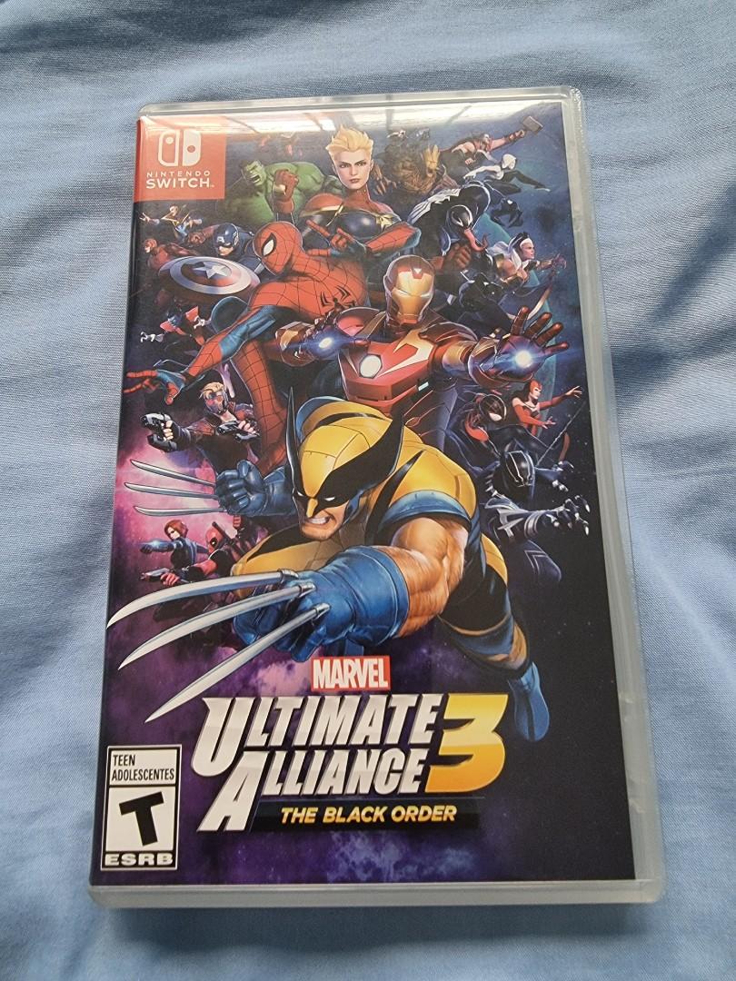 [Nintendo Switch] Marvel Ultimate Alliance 3, Video Gaming, Video Games ...