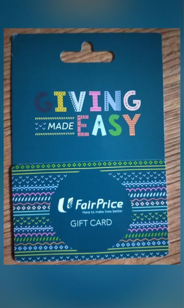 NTUC Gift Card, Tickets & Vouchers, Vouchers on Carousell