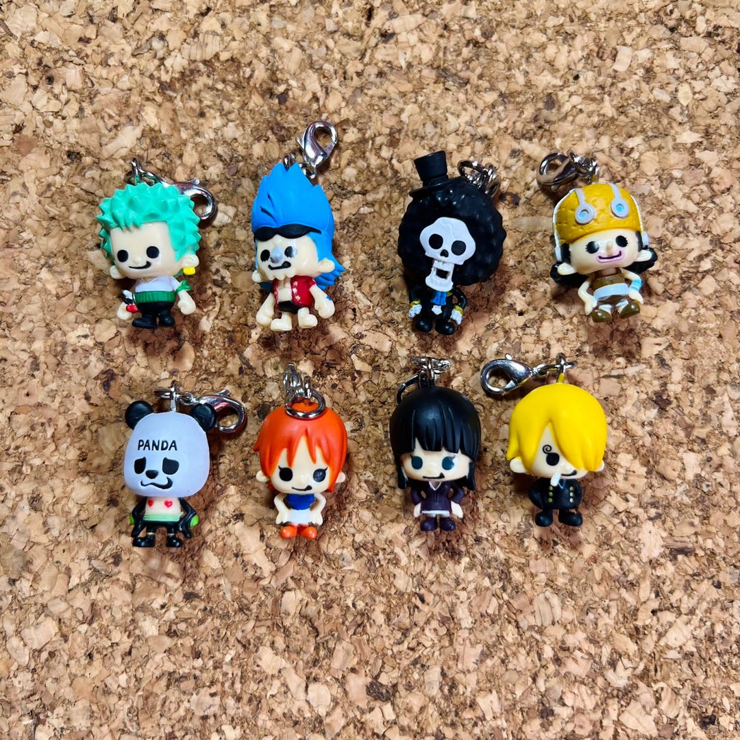 One Piece Panson Works Mini Figure Zipper Pull 2.5cm-3cm - Php 95 each ...