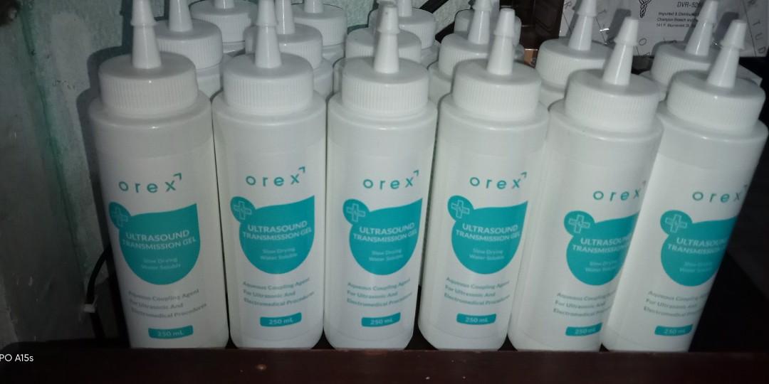 Orex ultrasound Gel 250 mo, Health & Nutrition, Medical Supplies ...