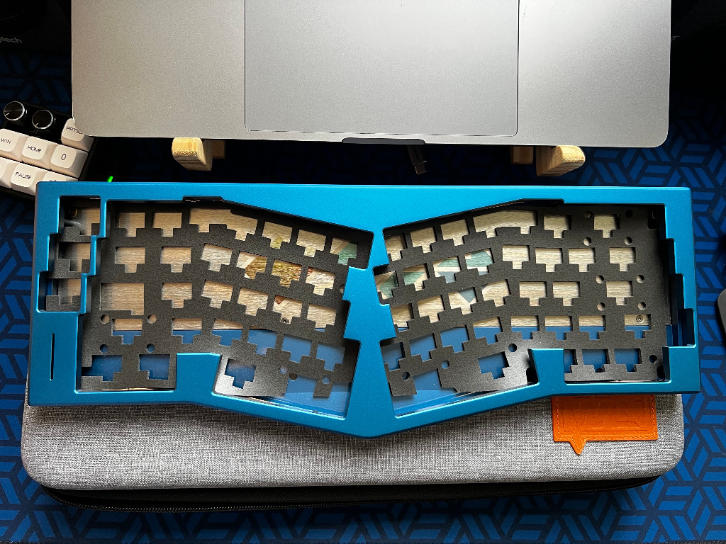 Owlab Spring Blue arisu/alice layout, leaf-spring mount mechanical ...