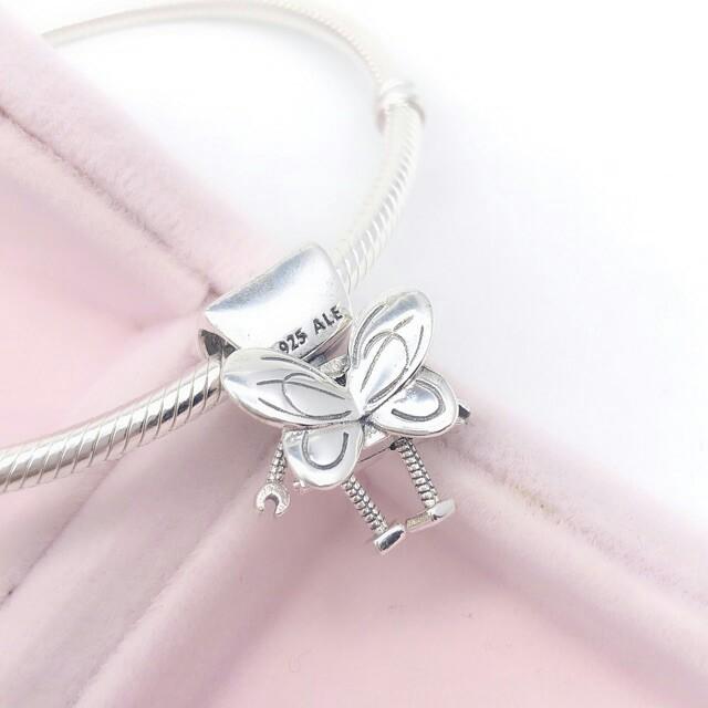 Pandora limited edition bella bot butterfly charm, Women's Fashion ...
