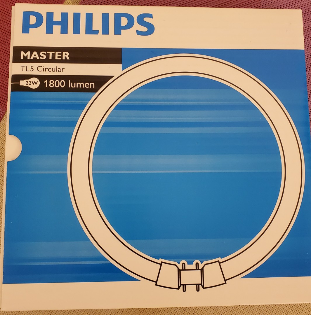 Philips Master TL5 circular 圓形光管, 傢俬＆家居, 燈飾及風扇, 燈飾 - Carousell