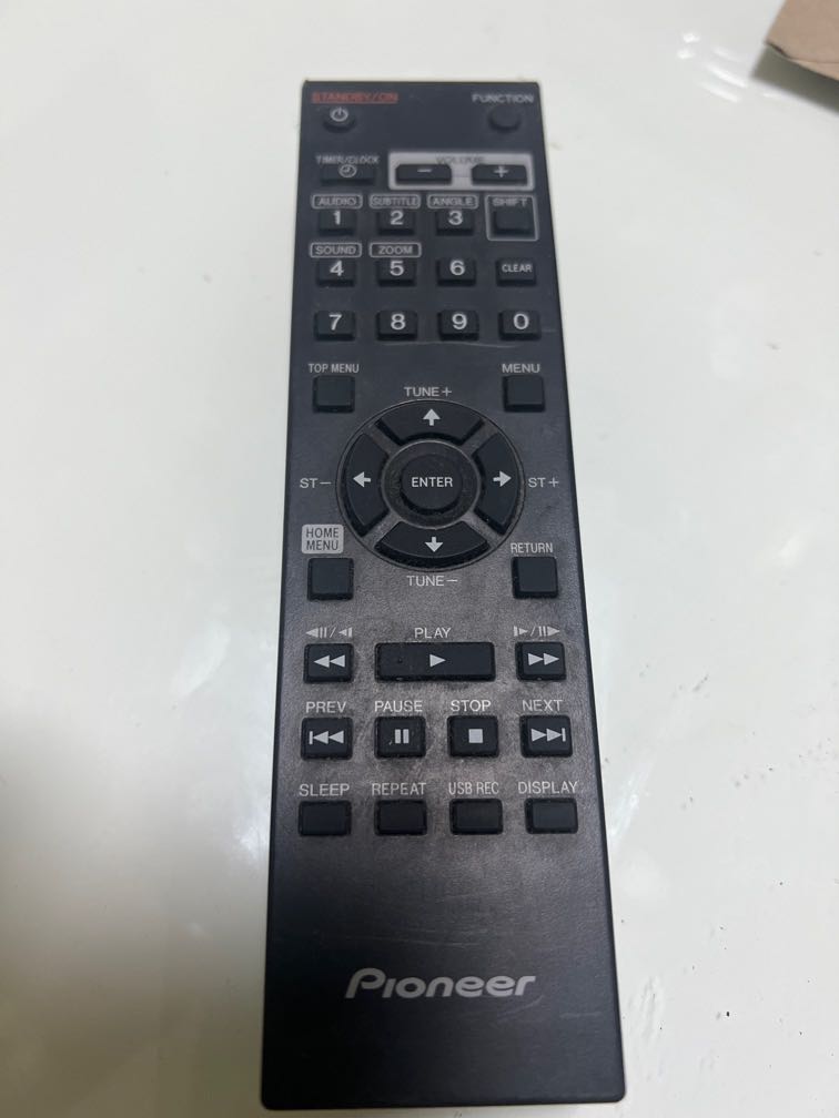 Pioneer Remote Control, TV & Home Appliances, TV & Entertainment, TV ...