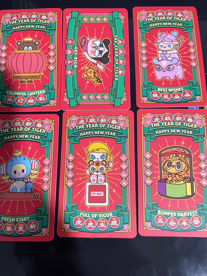 Popmart the year of tiger labubu Molly sweet bean dimoo sp cry baby pg ...