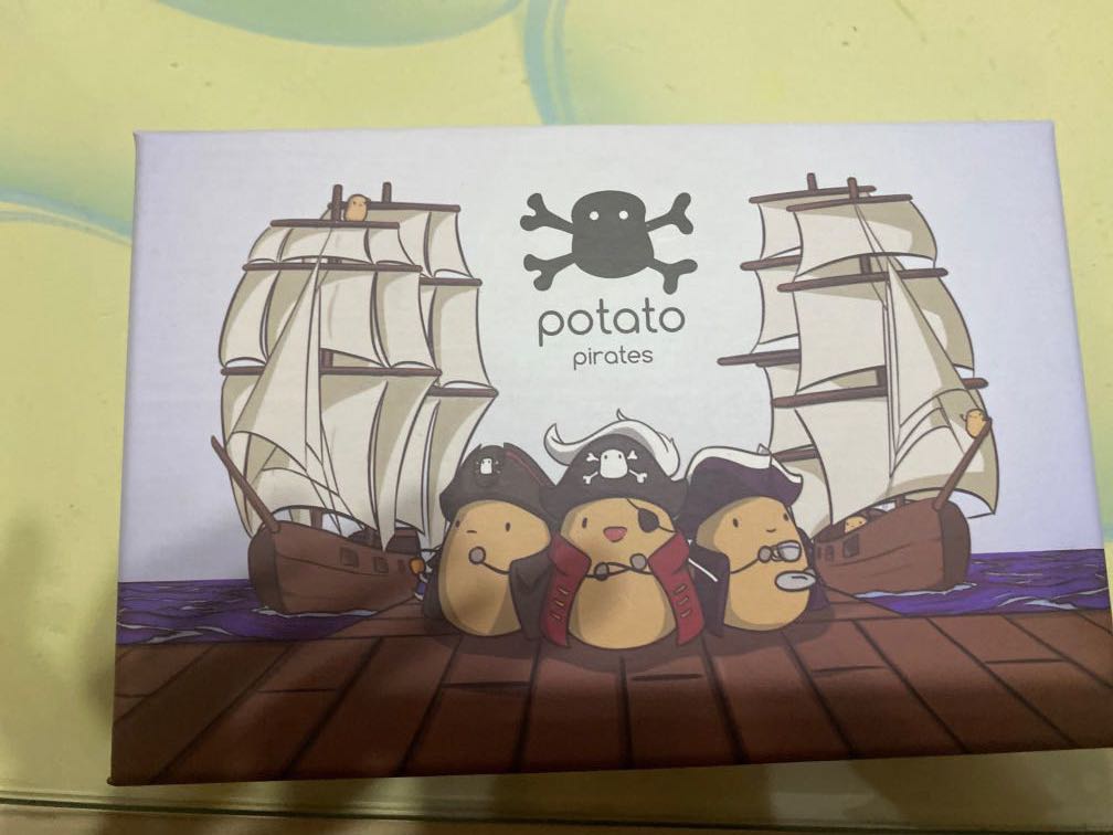 Potato Pirates card game, Hobbies & Toys, Toys & Games on Carousell