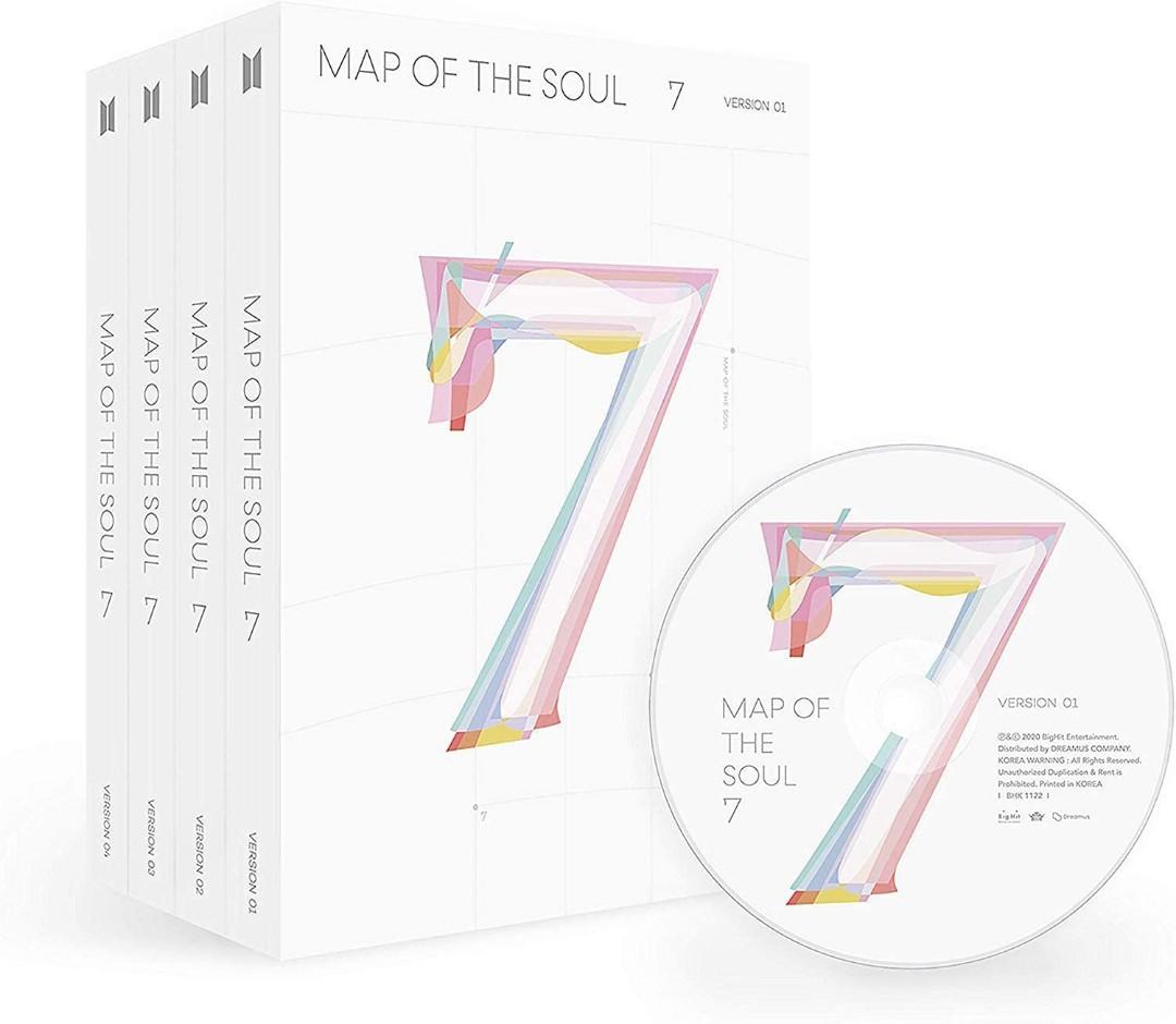 Random version | BTS 7 Album MAP OF THE SOUL [Pre-Order], Hobbies ...