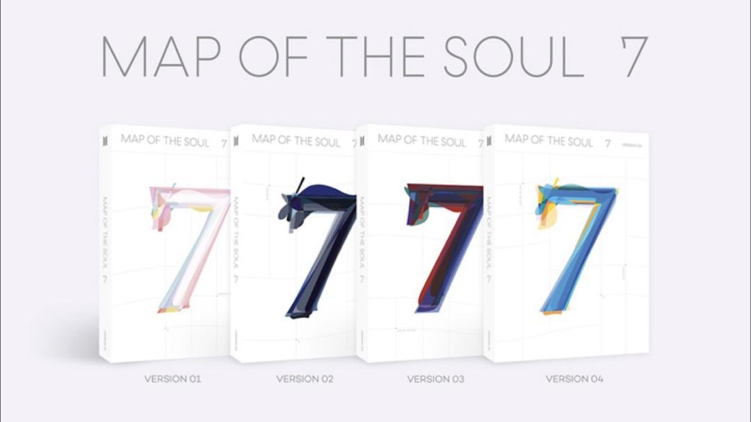 Random version | BTS 7 Album MAP OF THE SOUL [Pre-Order], Hobbies ...