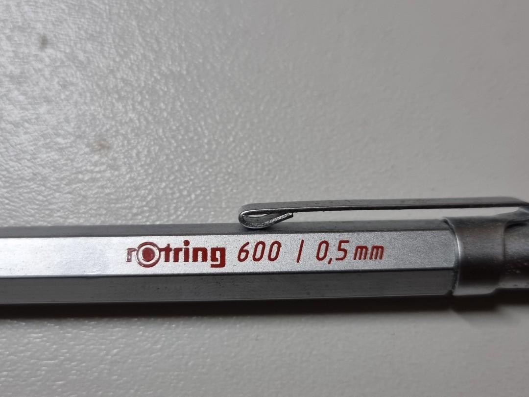 Rotring 600 Silver 0.5mm, Hobbies & Toys, Stationery & Craft, Other ...