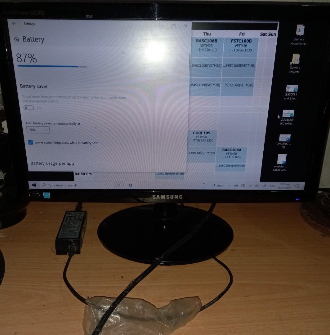 Samsung SyncMaster SA300 19" LED Monitor, Computers & Tech, Parts ...