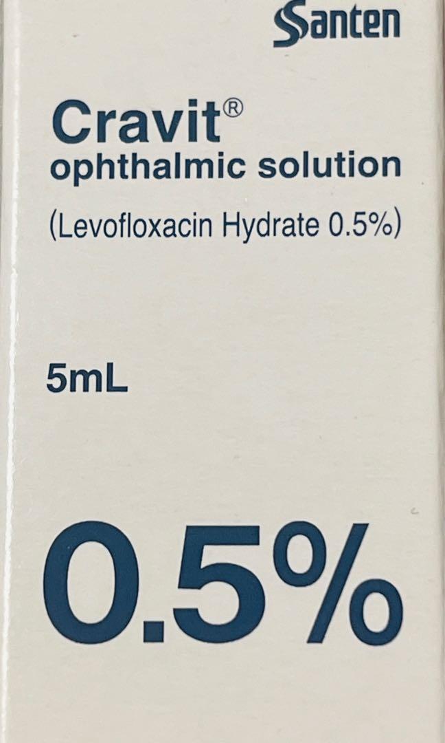 Santen Eye drops CRAVIT 0.5%, Beauty & Personal Care, Ear Care on Carousell