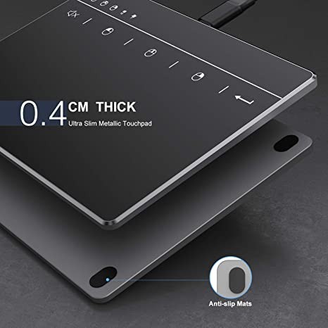 Seenda Touchpad Trackpad, External USB High Precision Trackpad with ...