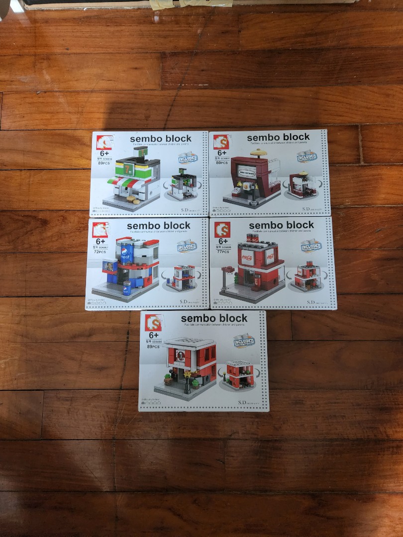 Sembo lego blocks, Hobbies & Toys, Toys & Games on Carousell