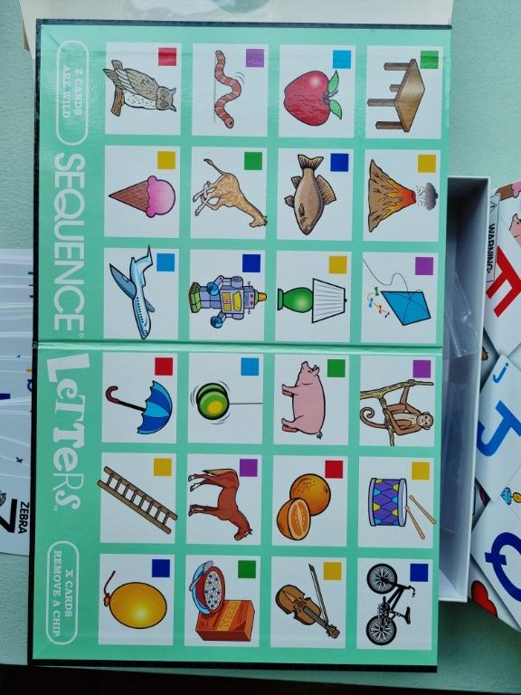 Sequence Letters - SEQUENCE Fun from A to Z kids game, Hobbies & Toys ...