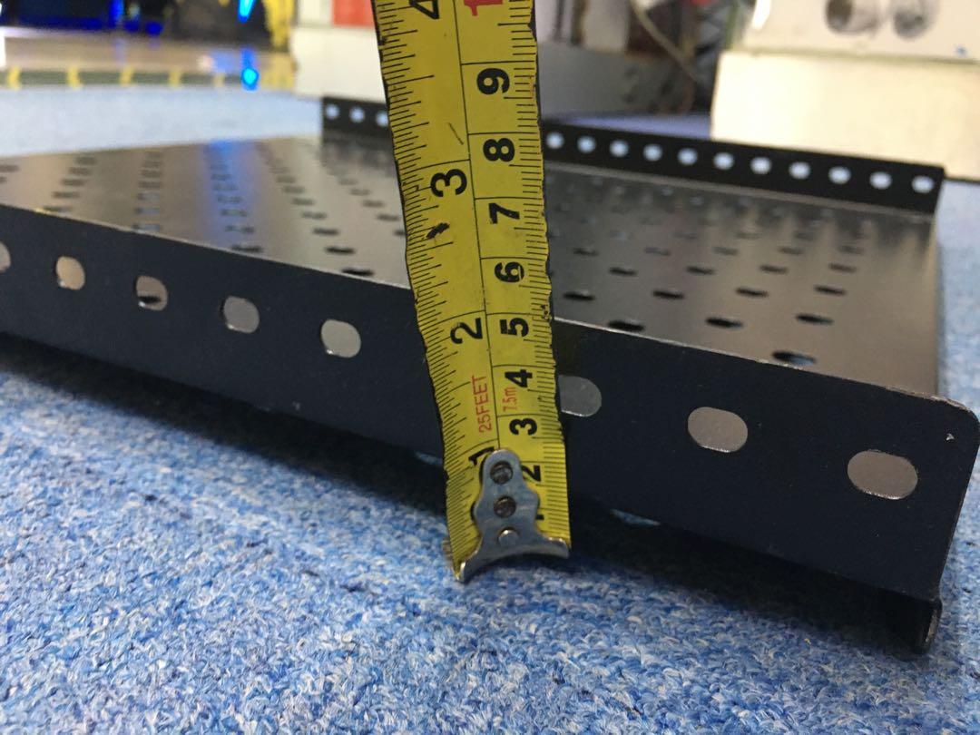 Server Rack Shelf Tray 1U 19” inch width 18.5”inch width Heavy Duty ...