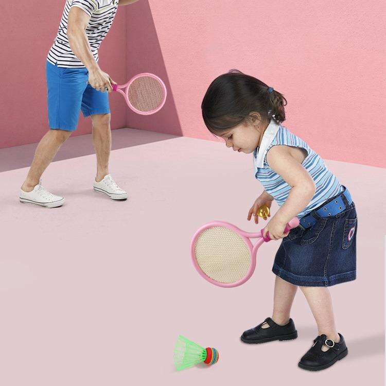 【SG】Children Badminton Tennis Racket Ball Set Light Weight Kids Sports ...
