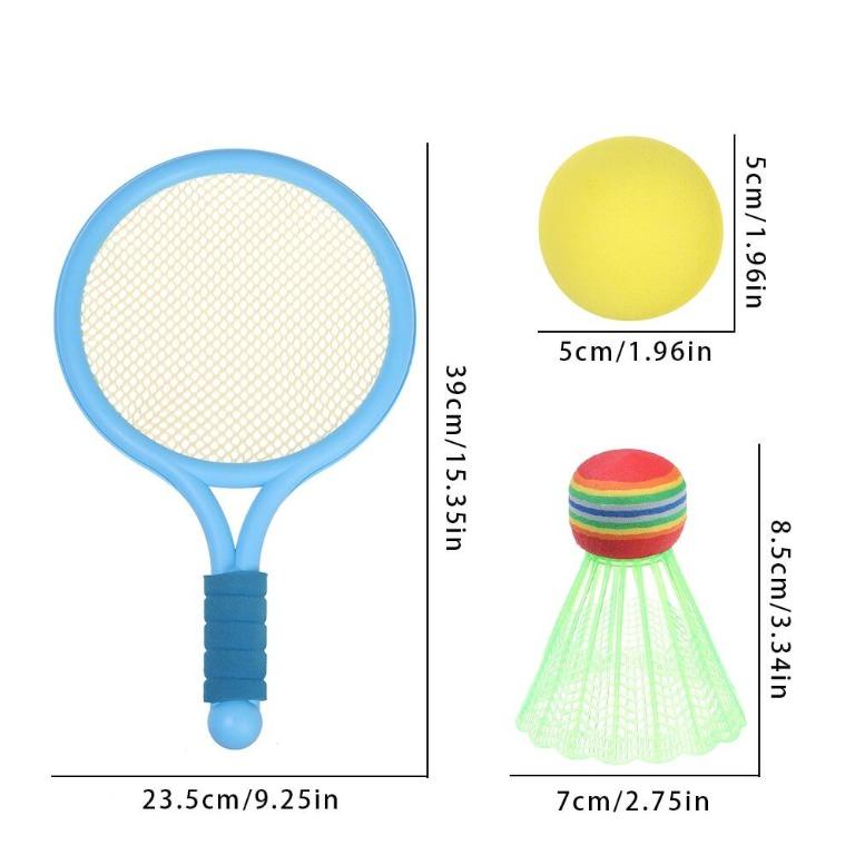 【SG】Children Badminton Tennis Racket Ball Set Light Weight Kids Sports ...