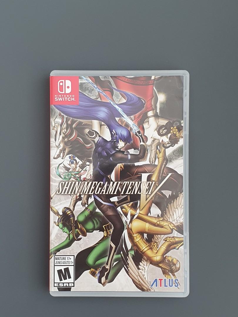 Shin Megami Tensei V SMT 5 for Nintendo Switch, Video Gaming, Video ...