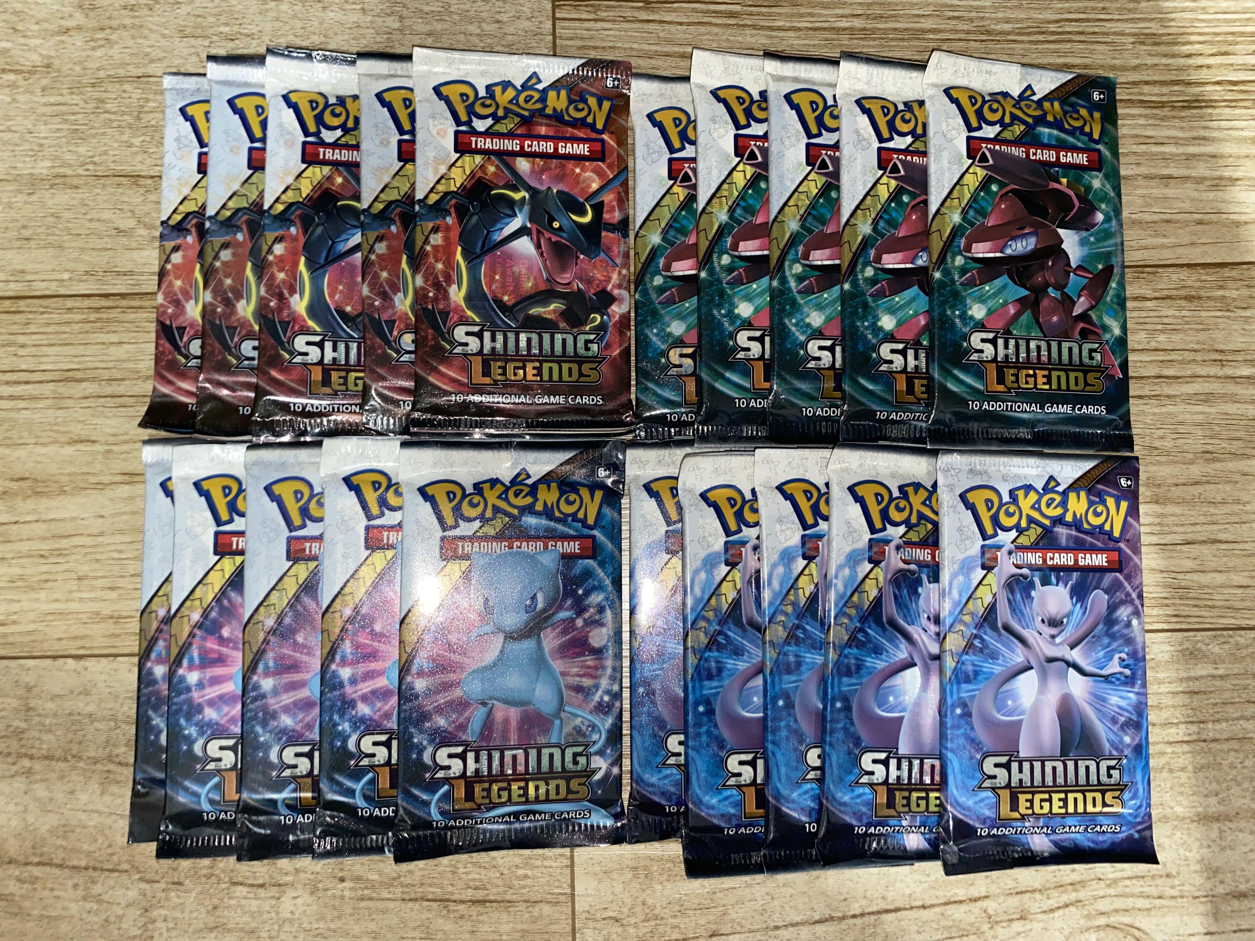 Shining Legends Pack Art Set - Pokemon, Hobbies & Toys, Toys & Games on ...