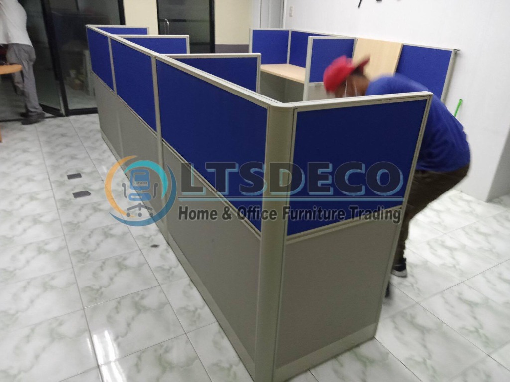 Single, Sharing Cubicle Office Partition, Call Center Type Workstation ...