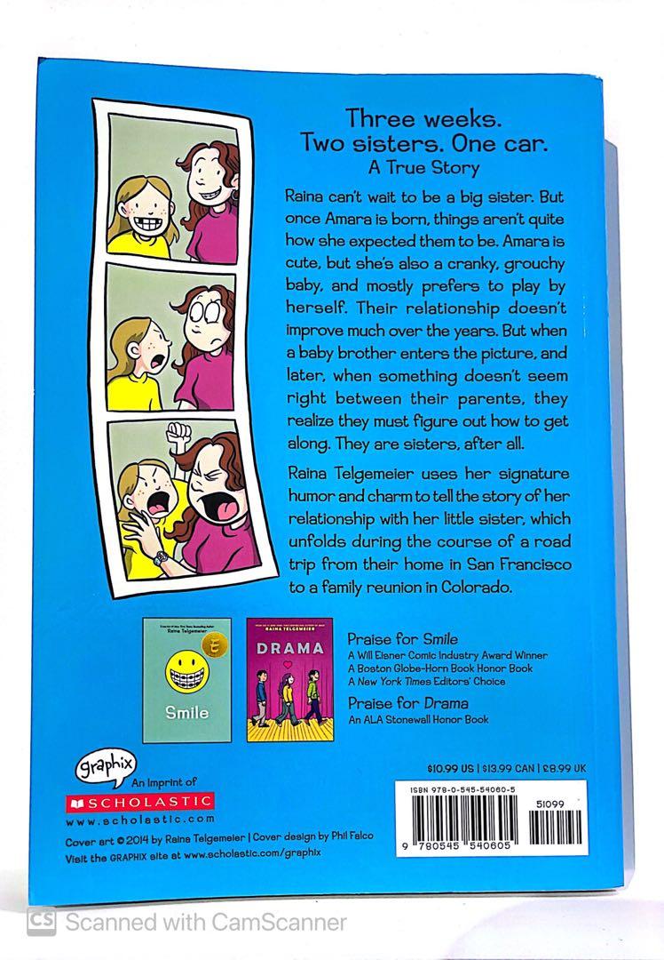 Sisters (graphic novel), 興趣及遊戲, 書本 & 文具, 小朋友書 - Carousell