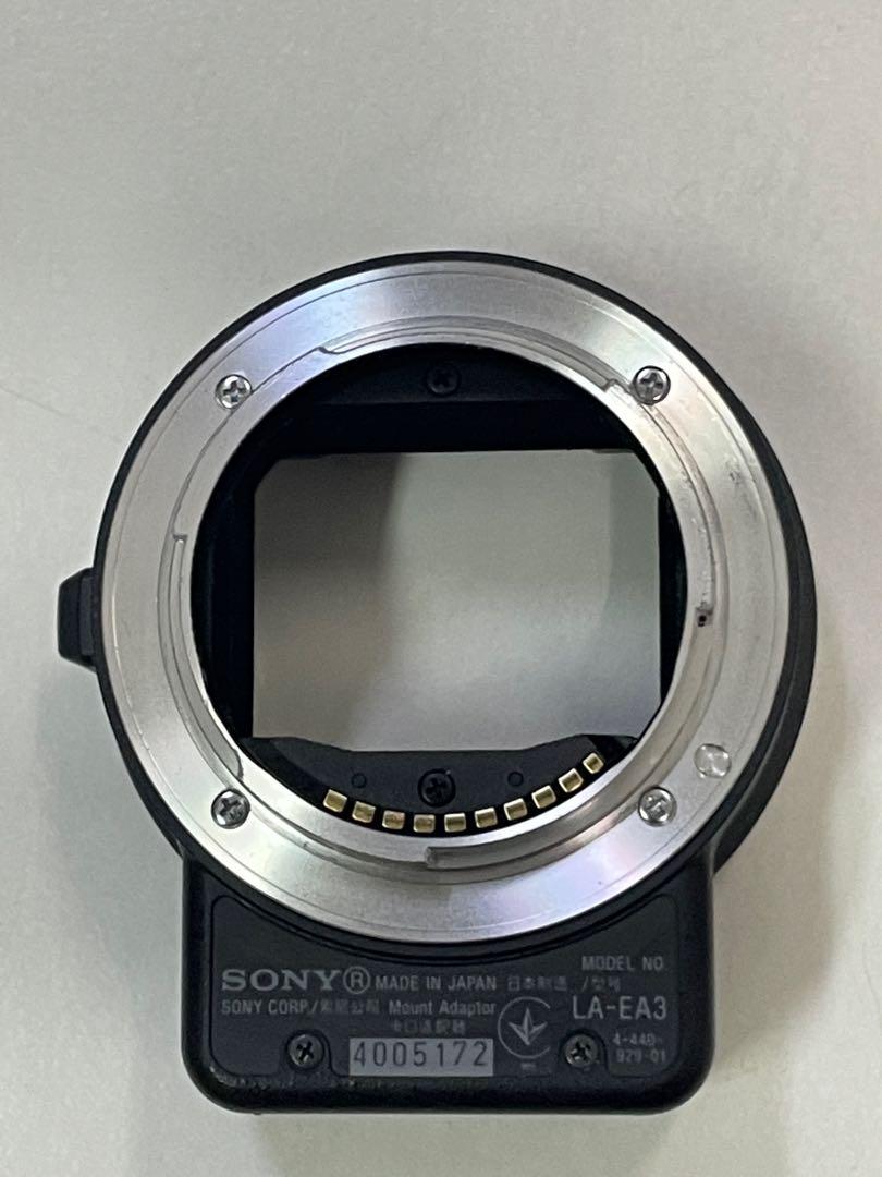 Sony LA-EA3 adapter laea3 la ea 3, Photography, Lens & Kits on Carousell