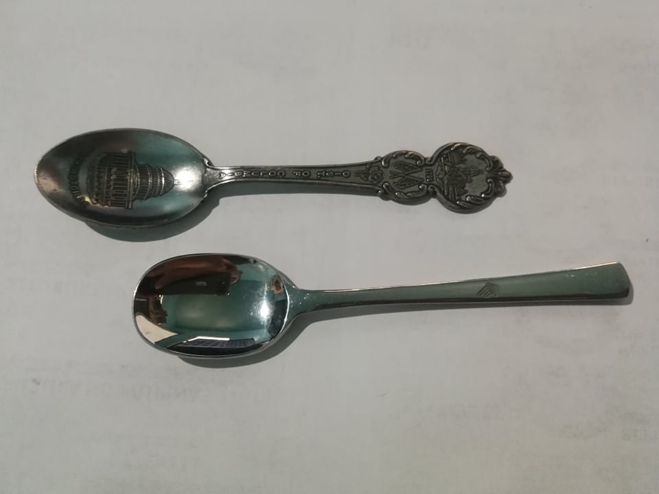 SPOONS HERITAGE COLLECTION OF US STATES "Columbia Washington DC 1791 ...