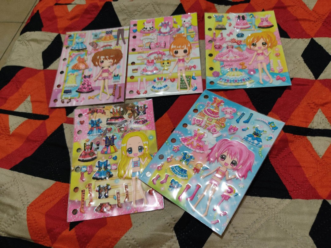 Sticker dolls, Hobbies & Toys, Stationary & Craft, Other Stationery ...