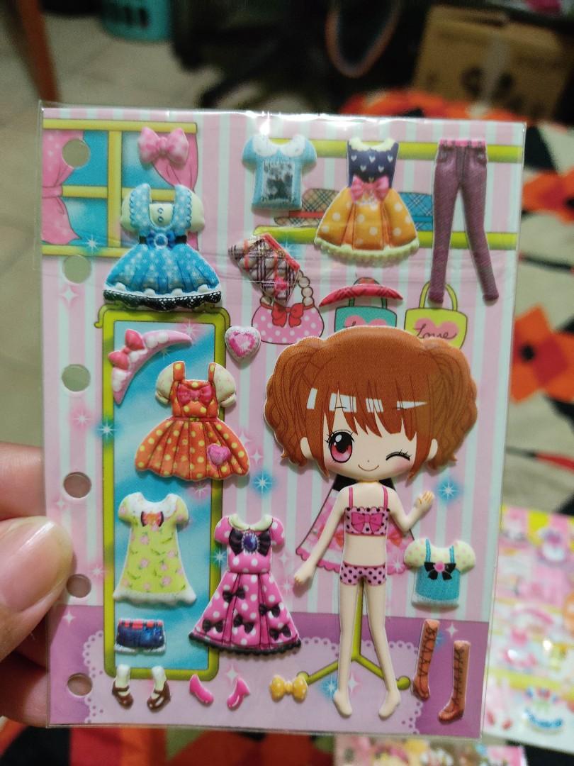 Sticker dolls, Hobbies & Toys, Stationary & Craft, Other Stationery ...
