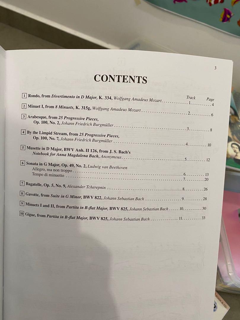 Suzuki piano books, Everything Else on Carousell