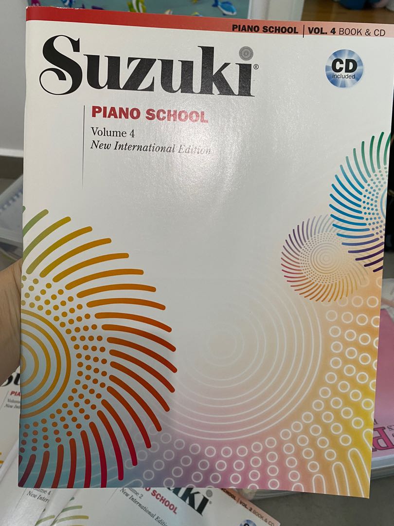 Suzuki piano books, Everything Else on Carousell