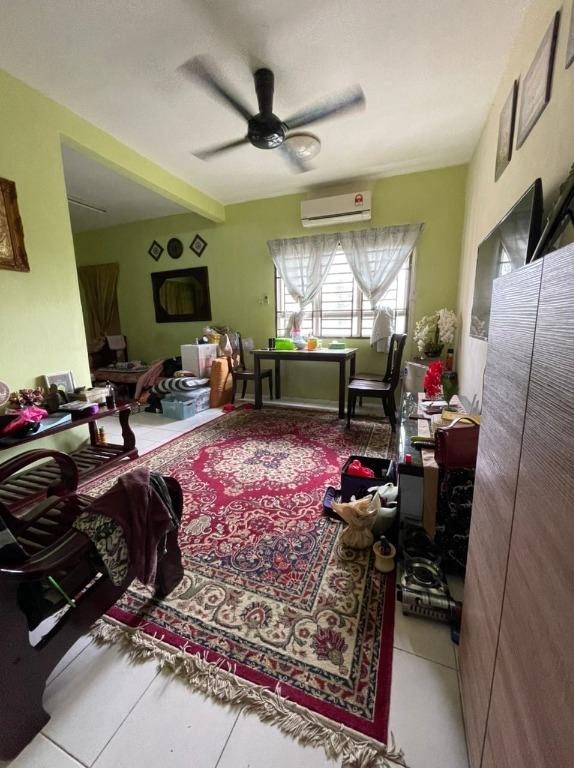 Taman Sri Setanggi Medium Cost Flat,Level 1,Renovated,Johor Bahru ...