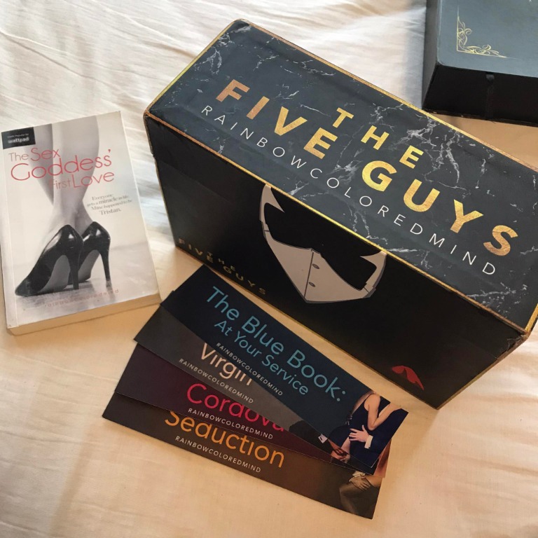 The Five Guys Book Set by RainbowColoredMind, Hobbies & Toys, Books ...