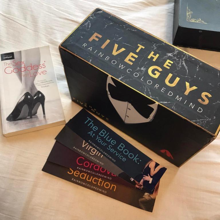 The Five Guys Book Set by RainbowColoredMind, Hobbies & Toys, Books ...