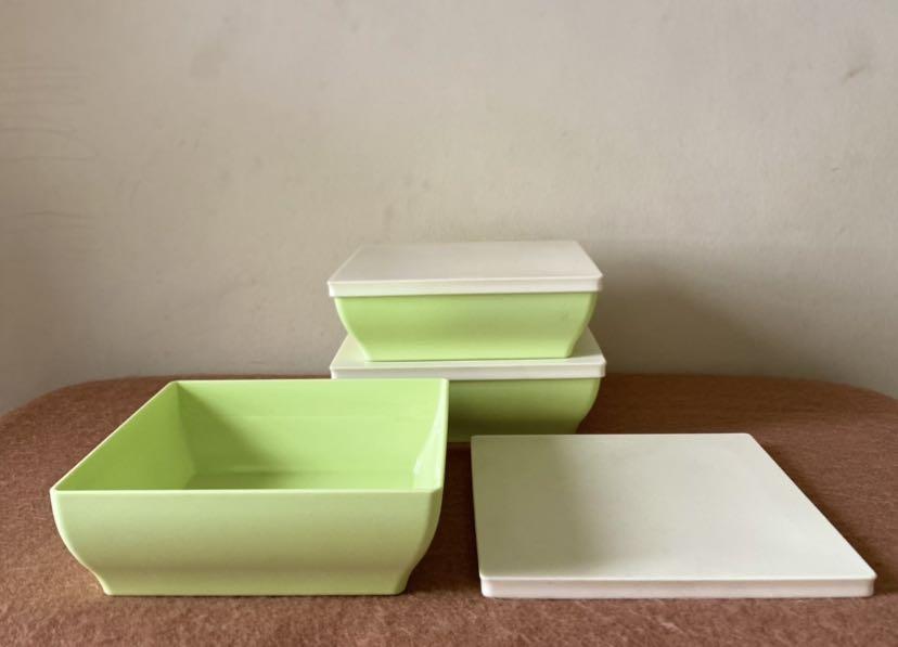 TUPPERWARE 1.75L ZEN SQUARE, Furniture & Home Living, Kitchenware ...