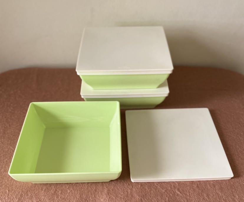 TUPPERWARE 1.75L ZEN SQUARE, Furniture & Home Living, Kitchenware ...