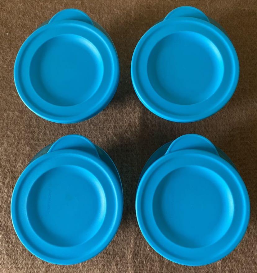 TUPPERWARE 3S BOWLS 450ML LIGHT BLUE, Furniture & Home Living ...