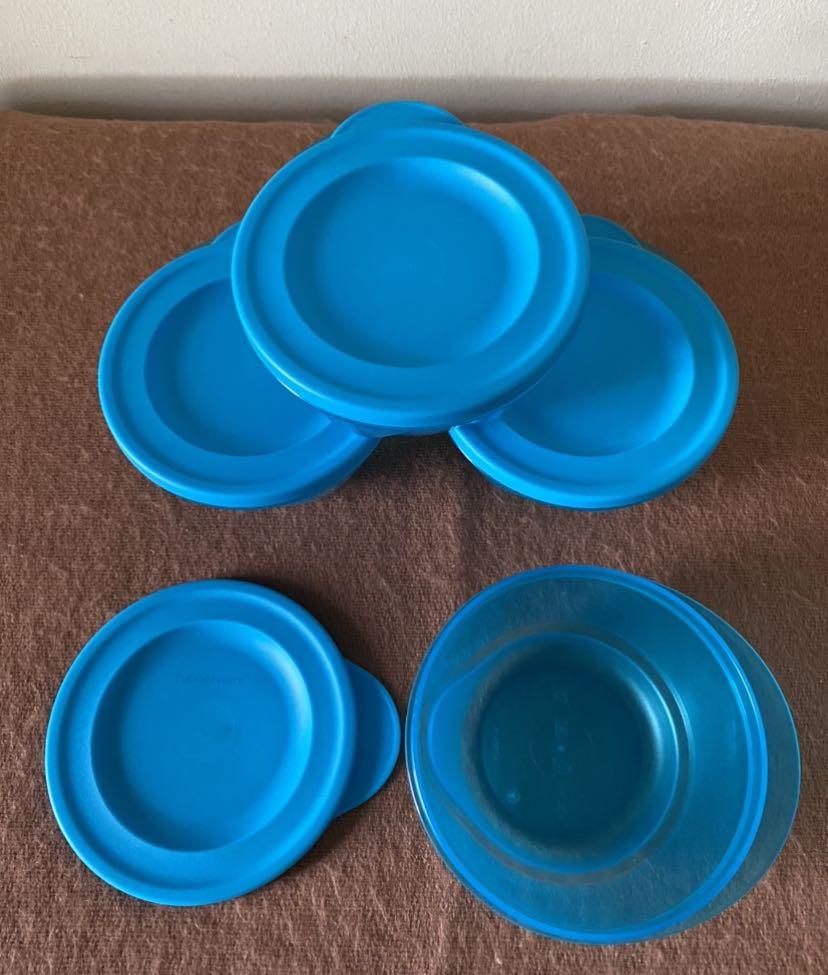 TUPPERWARE 3S BOWLS 450ML LIGHT BLUE, Furniture & Home Living ...