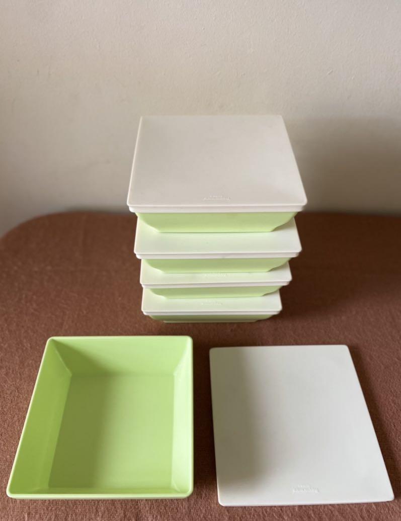 TUPPERWARE 960ML ZEN SQUARE, Furniture & Home Living, Kitchenware ...