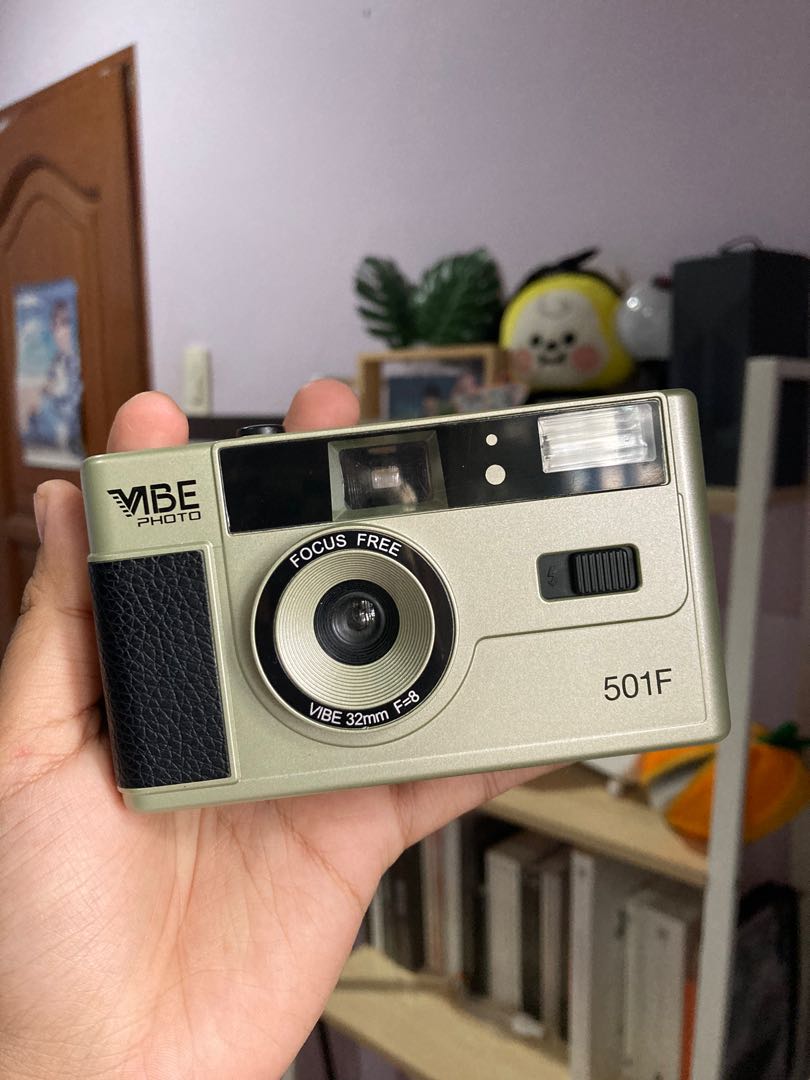 Vibe photo 35mm FILM CAMERA, Photography, Cameras on Carousell