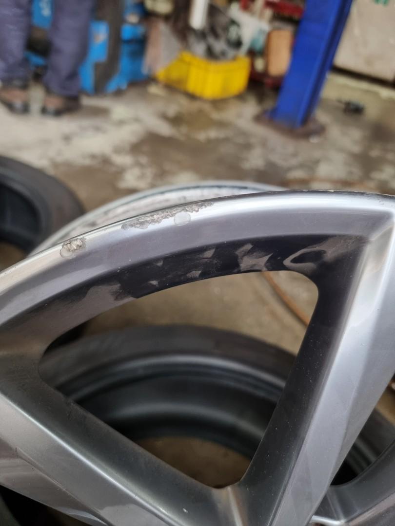 VW OEM 18inch Rims, Car Accessories, Tyres & Rims on Carousell